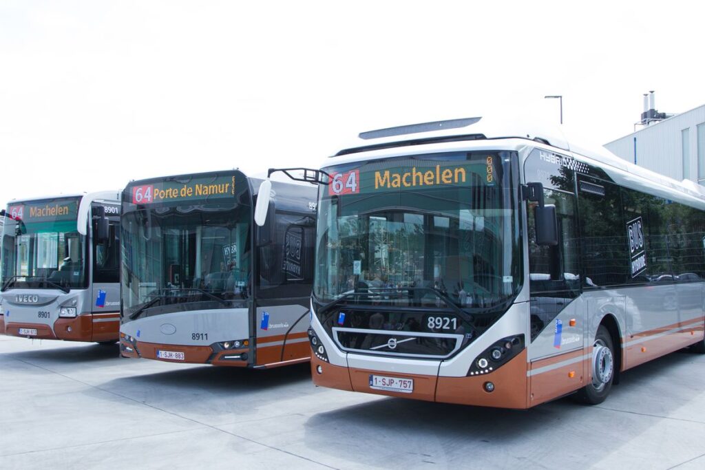 La Stib commande septante bus électriques pour 2024 - AraBel