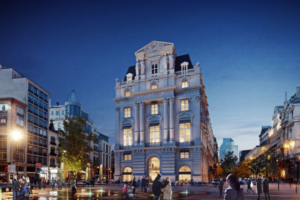 Place De Brouckère, l’hôtel Continental se mue plaque tournante de la ...